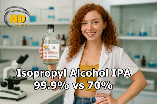 Isopropyl Alcohol IPA for Cleaning: 99.9% vs 70% - Blog - HD Chemicals LTD