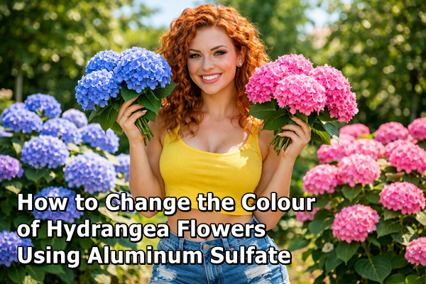 Change the ColoChange the Colour of Hydrangea Flowers Using Aluminum ...