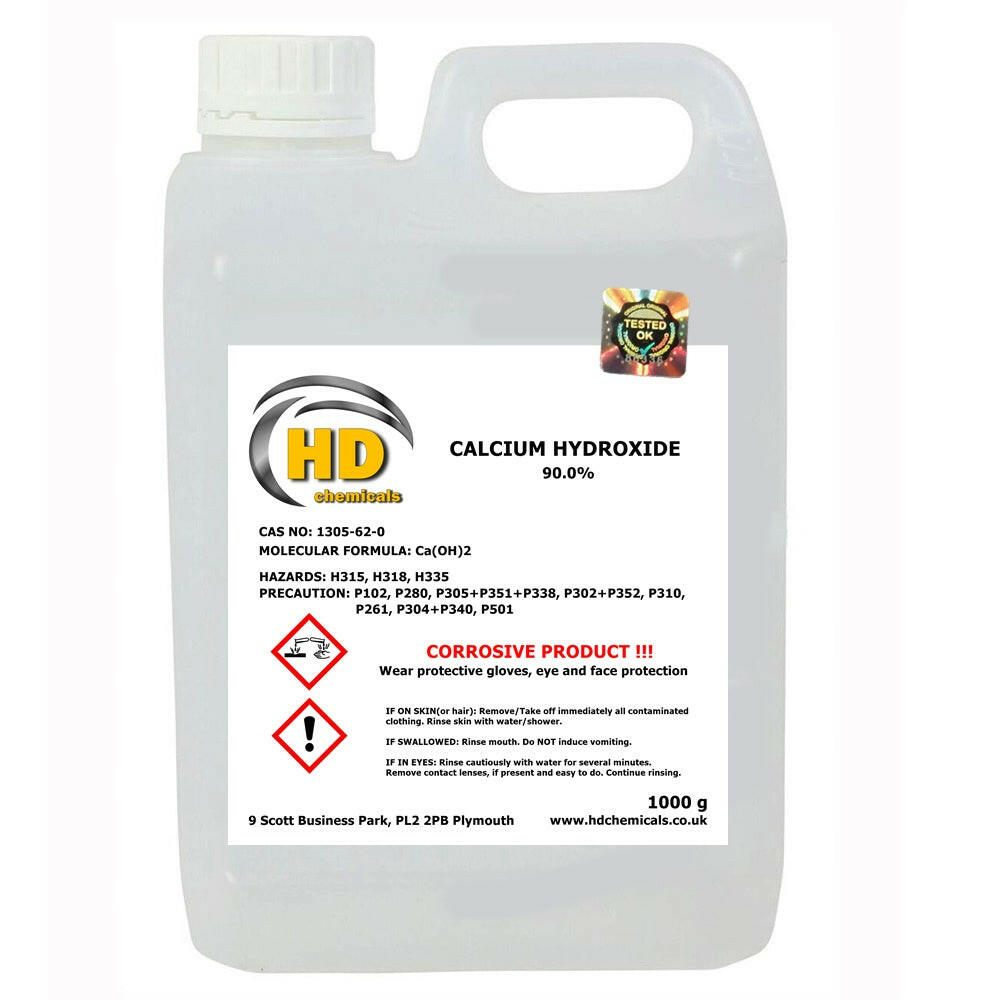Calcium Hydroxide 90% – buy in UK online shop –HD Chemicals LTD